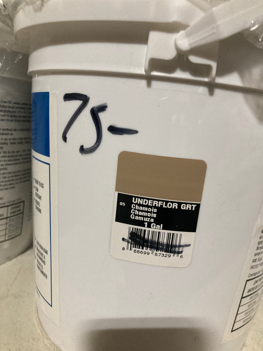 Underflor Premixed Sanded Acrylic Grout – The Loading Dock, Inc.